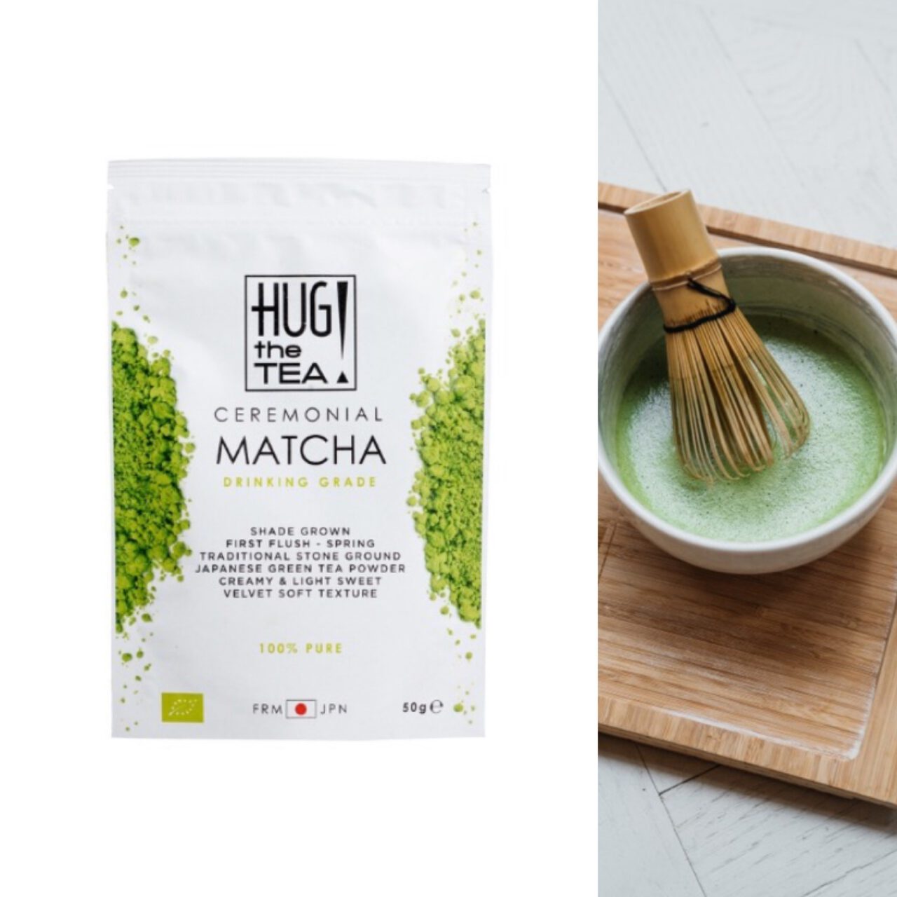 Matcha groene thee poeder - Biologische Matcha uit Japan - Hug the Tea