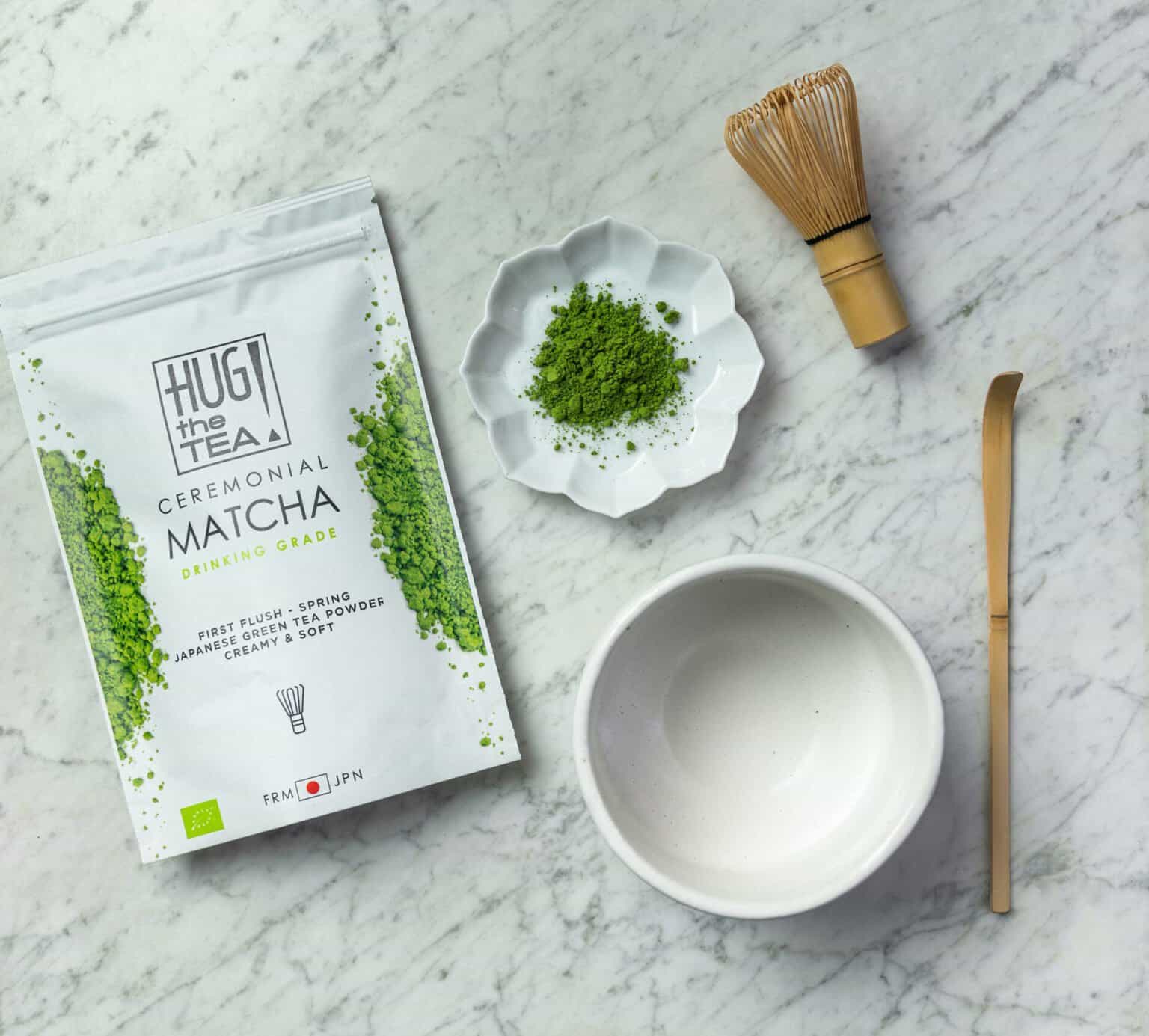 Hoogwaardige en biologische Matcha thee kopen? - Hug the Tea